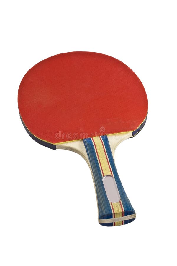 Ping-pong Racket Isolated on the White Stock Photo - Image of sport ...