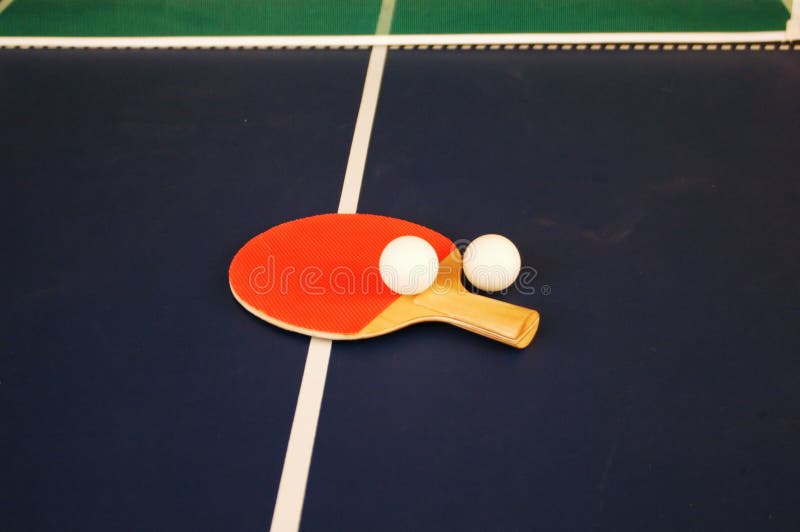 Ping pong tools stock image. Image of sports, line, blue - 7192329