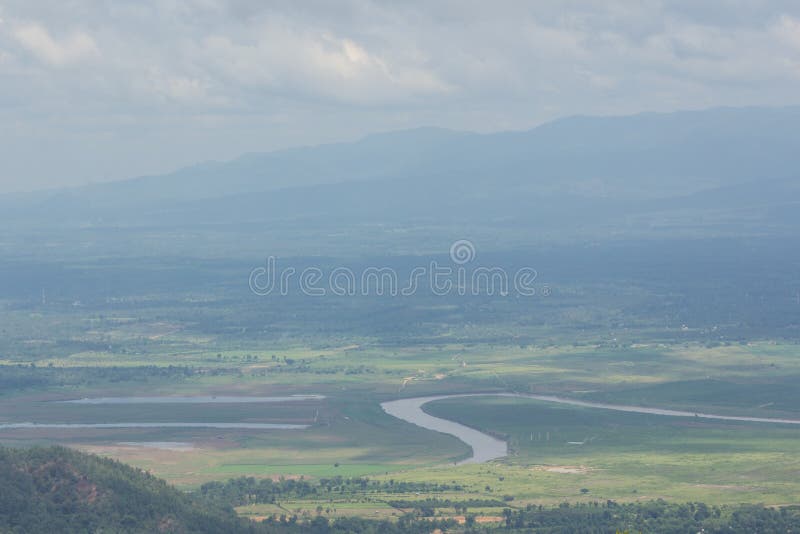 Ping River at Doi Koeng , Amphoe Doi Tao, Chiang Mai Thailand Stock ...