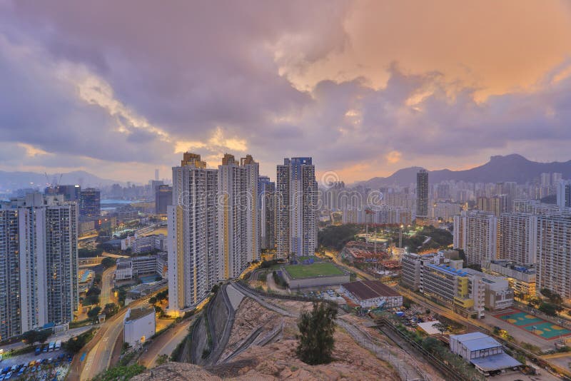 ,Ping Shan View of Kowloon Bay Editorial Photo - Image of hong ...