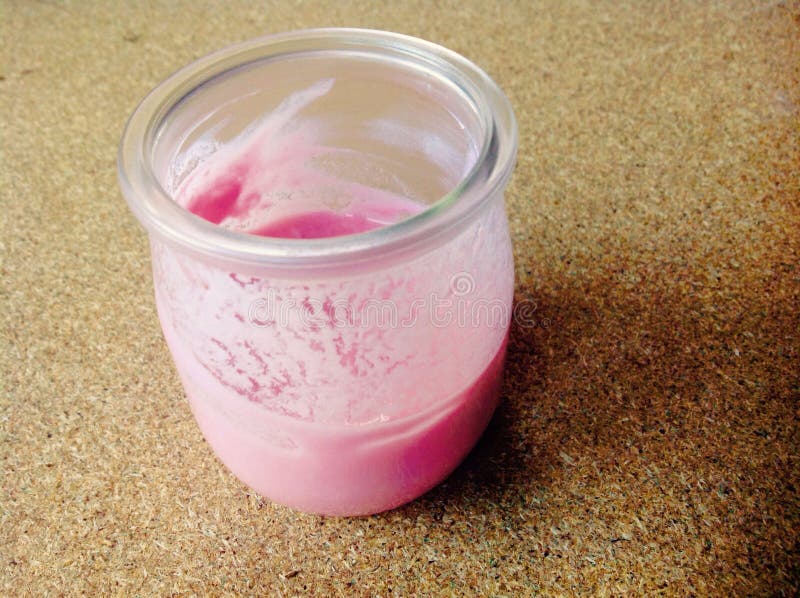 Ping yogurt stock image. Image of yogurt, glass, ping - 86415267