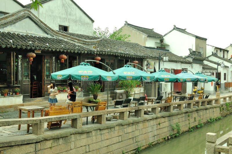 Pingjiang Road editorial stock image. Image of alley - 43942174