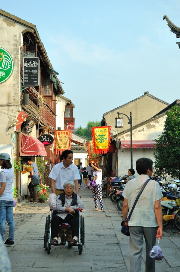 Pingjiang Road editorial image. Image of historic, called - 44190315