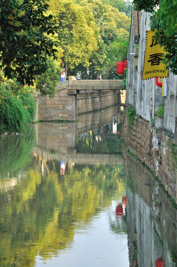 Pingjiang Road editorial image. Image of path, water - 44190870