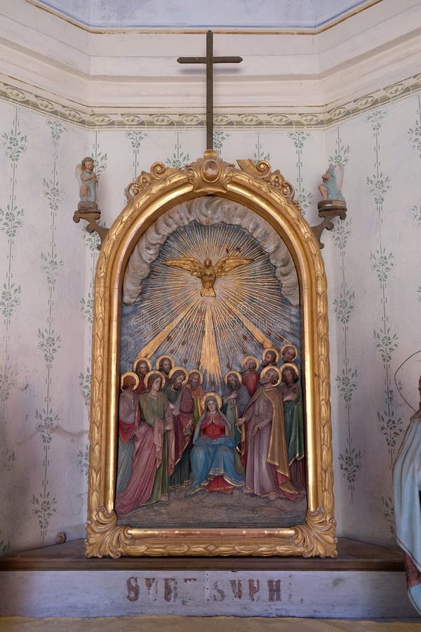 Pingst, Den Helige Andens Nedstigning Redaktionell Foto - Bild av ...