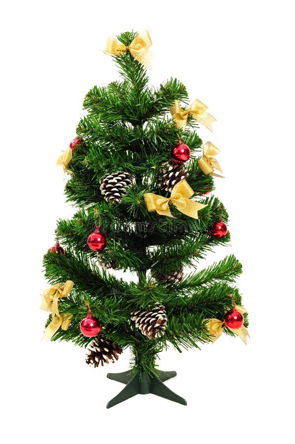 Pinheiro Artificial Do Natal Foto de Stock - Imagem de cumprimento ...