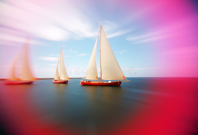 Pinhole Photography Color Field Long Exposure Blurs of Stock Image ...