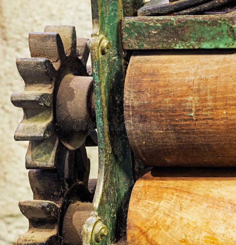 The Pinion Gear with Wheel of Old Mechanical Device Stock Image - Image ... The Pinion Gear with Wheel of Old Mechanical Device Stock Image - Image ...