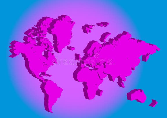 Pink World Map Background Stock Illustrations – 6,953 Pink World Map ...