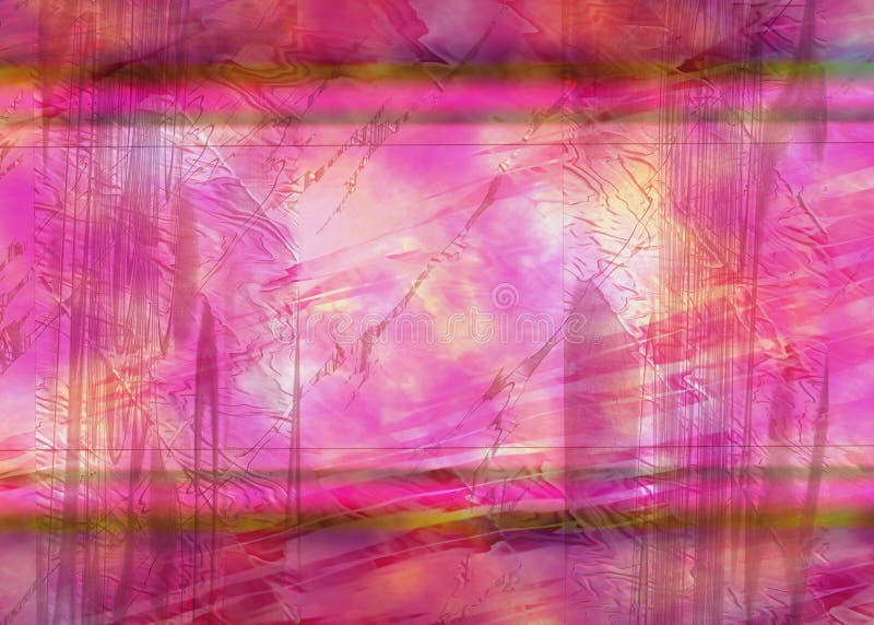 Pink Abstract Background or Backdrop Stock Illustration - Illustration ...