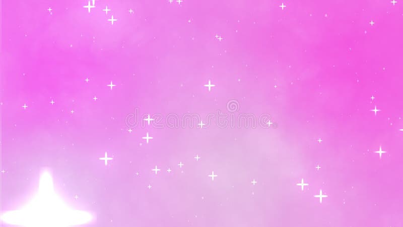 Pink Abstract Background with Soaring Star Particles Stock Video ...