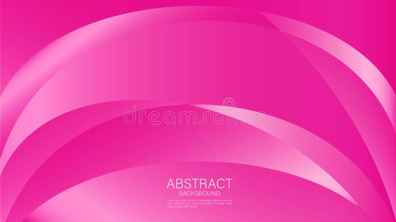Pink Abstract Background, Pink Wave Background for Valentine, Gradient ...