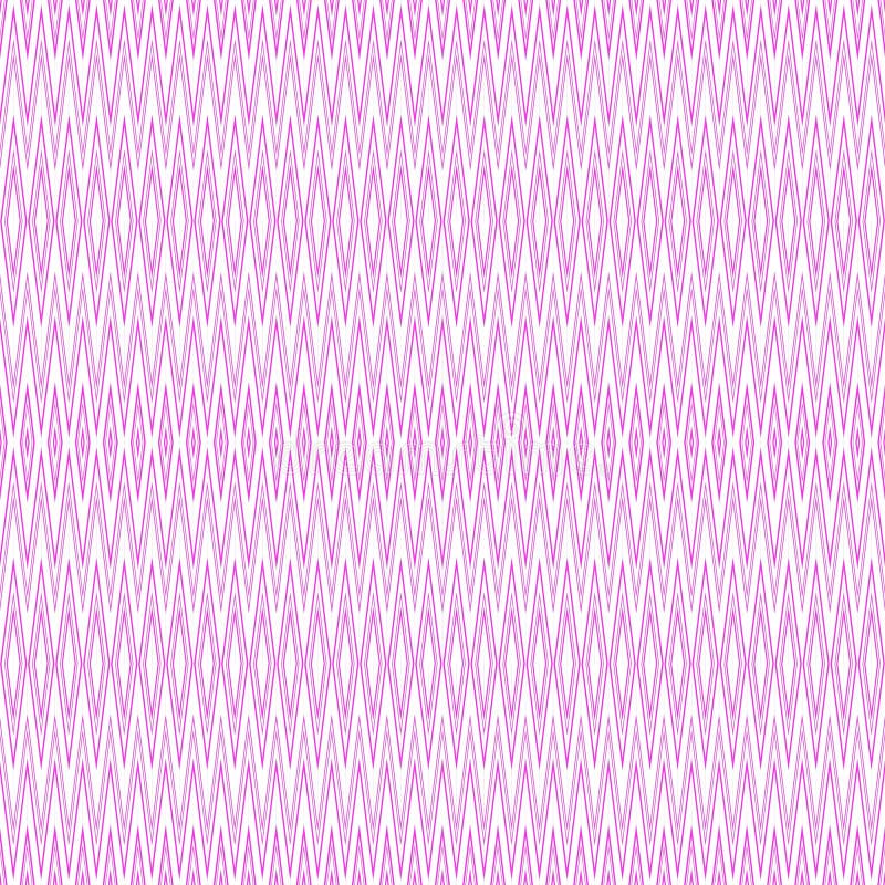 Pink Abstract Diamond Wave Pattern Stock Illustration - Illustration of ...