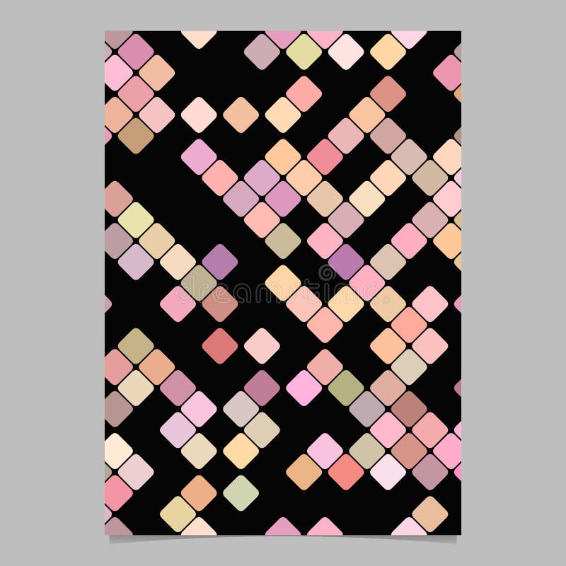 Pink Diagonal Square Pattern Background - Geometrical Vector ...