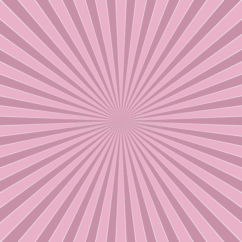 Pink Abstract Dynamic Sun Rays Background - Retro Design Stock Vector ...