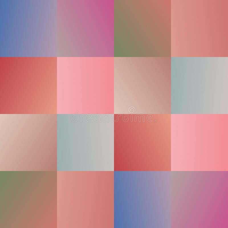 Pink Abstract Geometric Squares Pattern with Gradient Fill for Textiles ...