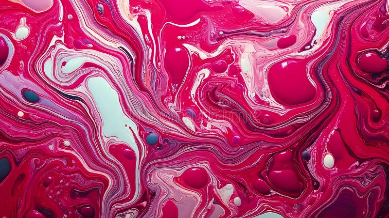 Pink Abstract Liquid Motion Background with Soft Flowing Patterns and ...