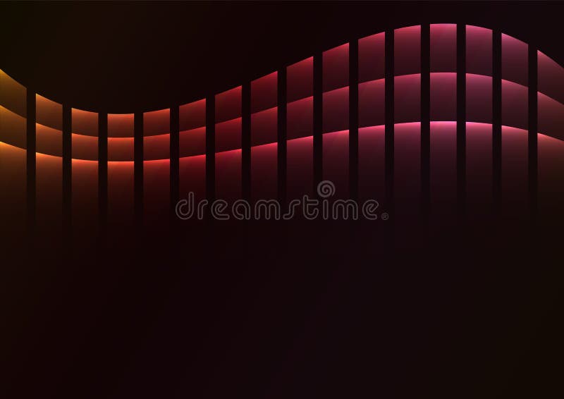 Pink Abstract Pixel Curve Background Stock Vector - Illustration of ...