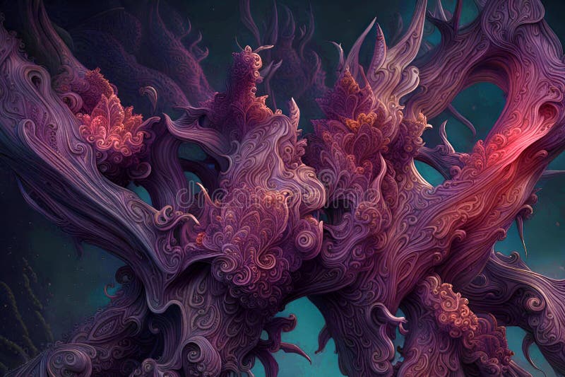 Organic Structures Background Stock Illustration - Illustration of ...