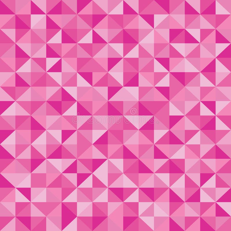 Pink Abstract Triangle Background Stock Illustration - Illustration of ...