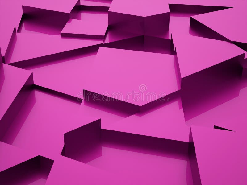 Pink Abstract Triangle Background Stock Illustration - Illustration of color, artistic: 47428852