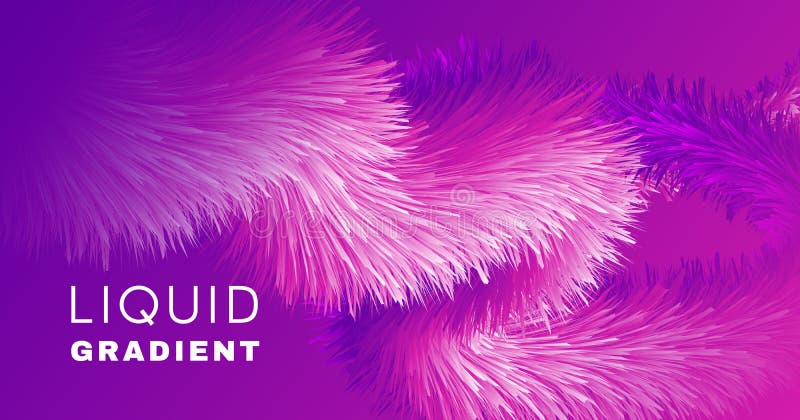 Pink Abstract Wave Background. Flow Dynamic Stock Illustration ...