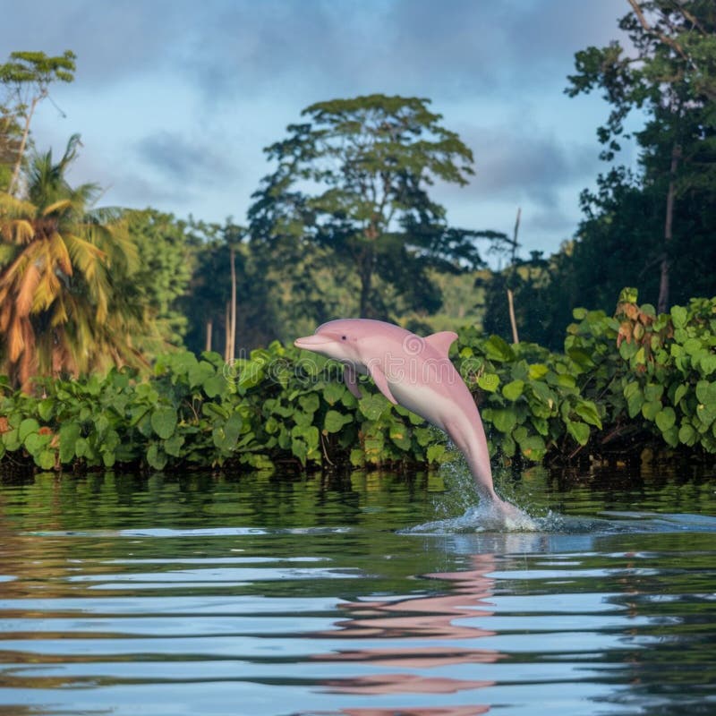 Amazon River Dolphin Stock Illustrations – 182 Amazon River Dolphin ...