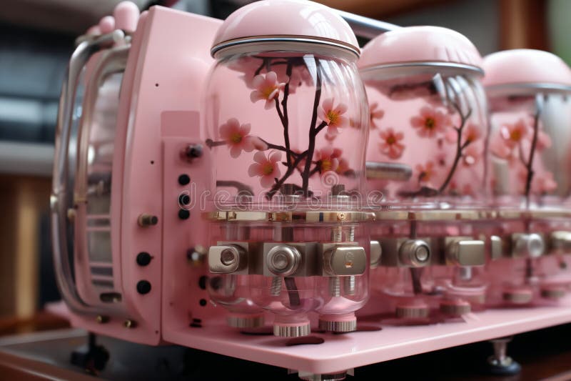 Pink Analog Control Panel in the Command Center, Devices for Industrial ...