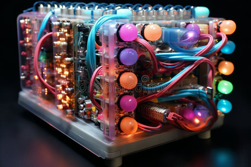 Pink Analog Control Panel in the Command Center, Devices for Industrial ...