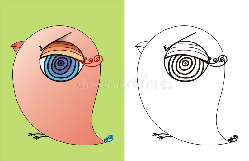 Angry bird stock illustration. Illustration of animal - 30039630