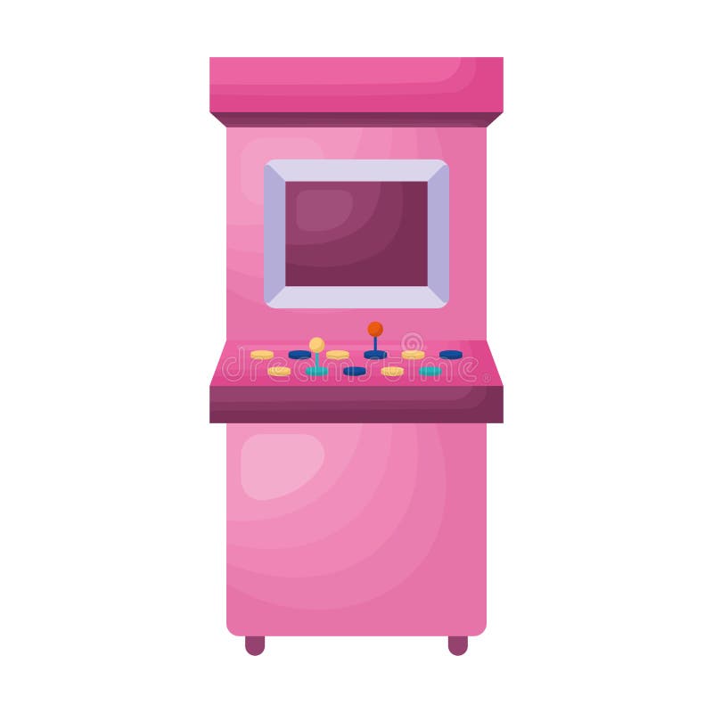 Pink Arcade Machine Stock Illustrations – 366 Pink Arcade Machine Stock ...