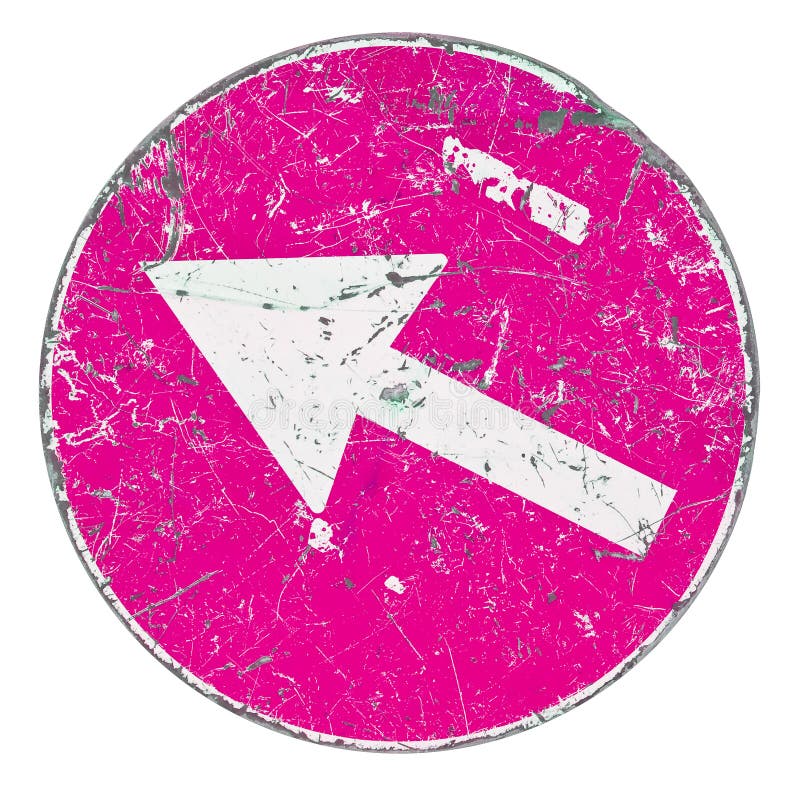 Pink Arrow Sign Concept Image Stock Image - Image of sign, color: 54854985