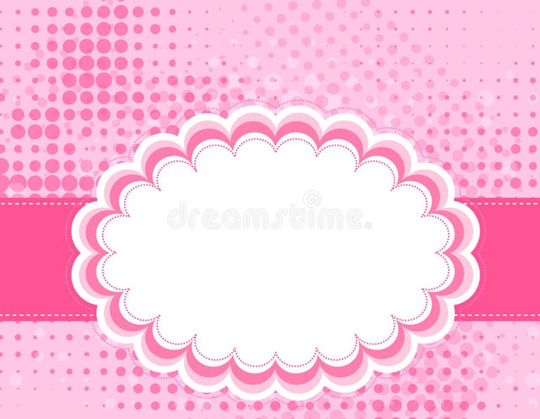 Cute Pink Halftone Dots Background Wallpaper Stock Illustrations – 171 ...