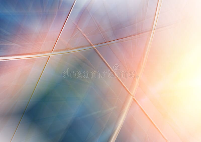 Pink Background with Lines and Reflections Stock Illustration ...
