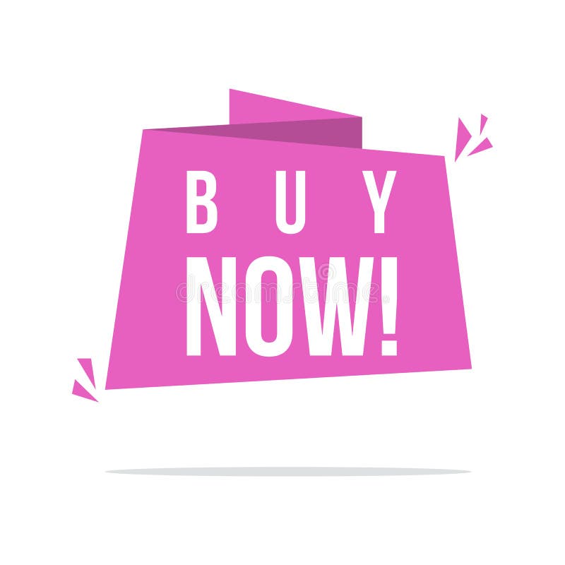 Pink Background Price Label Style Special Offer Stock Vector ...