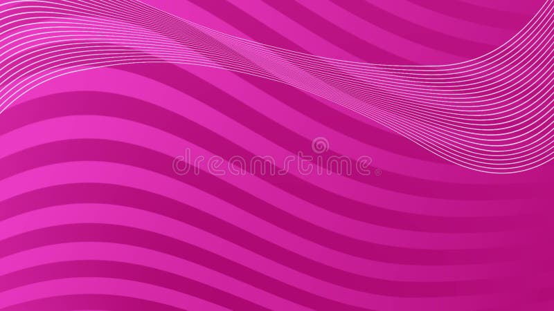Pink Background Wave Lines Abstract Motion Loop. Stock Video - Video of ...
