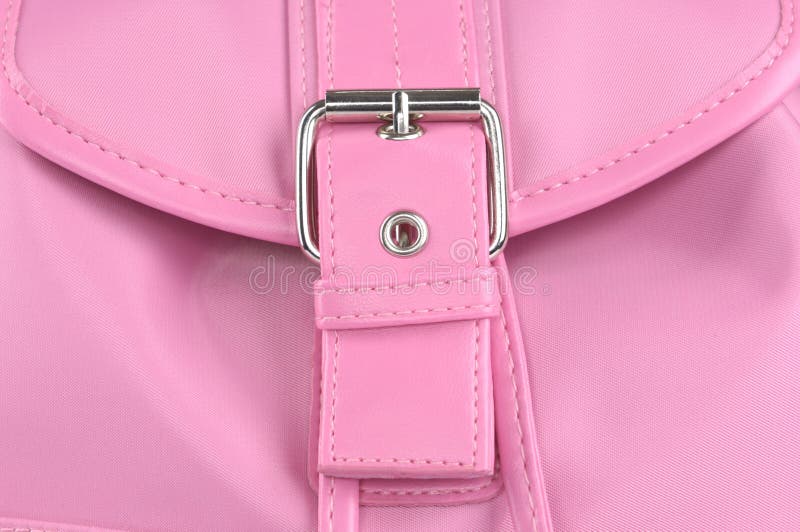 Pink Backpack stock photo. Image of close, female, girl - 8892946
