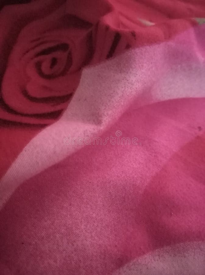 The pink bad cover stock photo. Image of petal, textile - 222585416