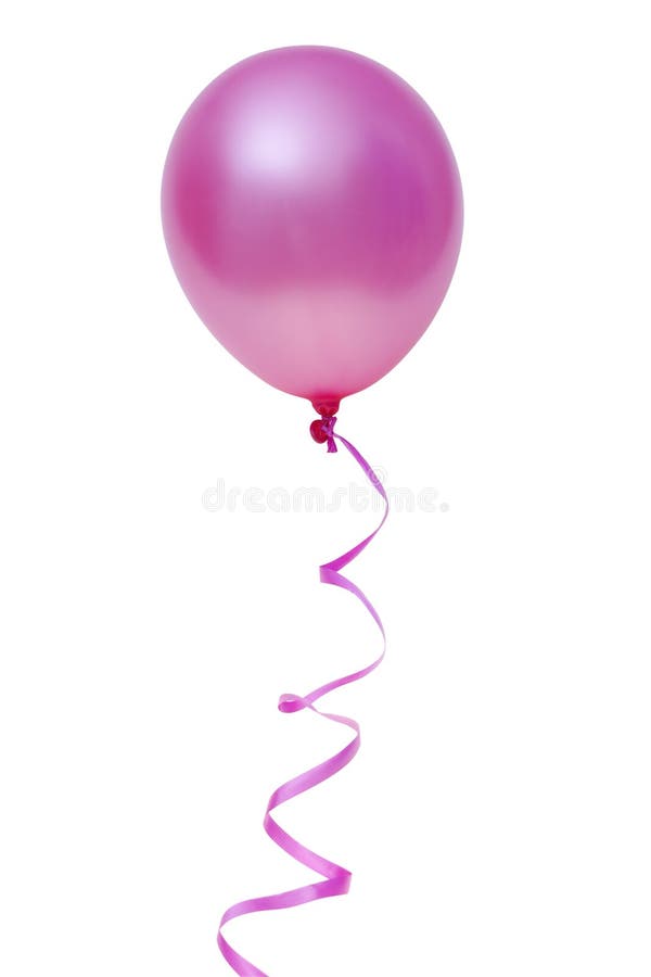 Pink Party Balloons stock photo. Image of festive, bright - 7537312