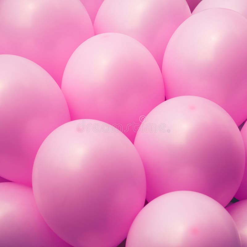 Pink balloons background stock photo. Image of abstract - 26907146