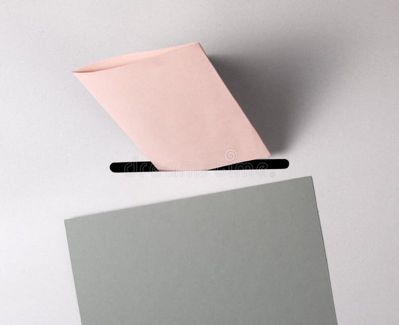 Pink ballot stock image. Image of ballot, judge, choice - 11273943