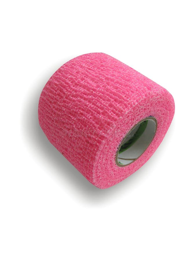 Pink bandage stock image. Image of injury, stretch, bandage - 262071