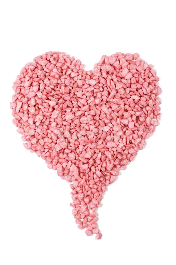 Pink heart stock image. Image of romantic, decoration - 7889101