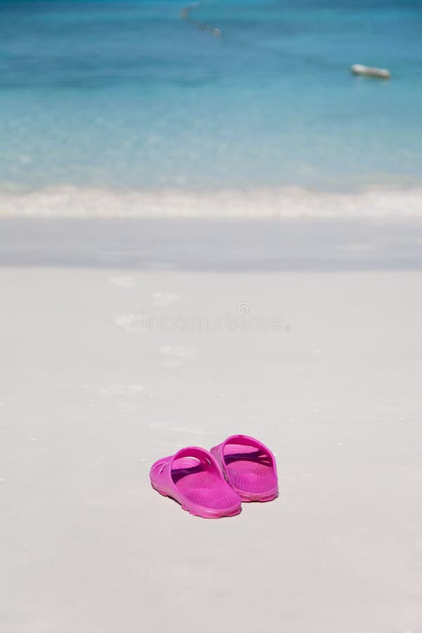 Pink Beach Bedroom Slippers Stock Photos - Free & Royalty-Free Stock ...