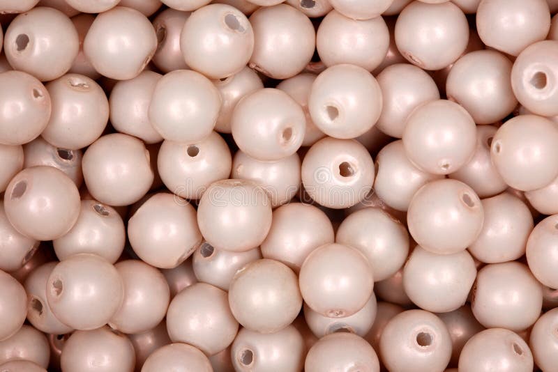 Pink Beads for Background and Backdrop Close Up. Stock Photo - Image of ...