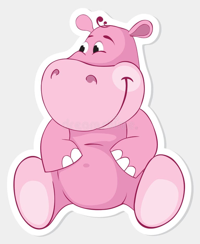 Pink Hippo Stock Illustrations – 2,262 Pink Hippo Stock Illustrations ...