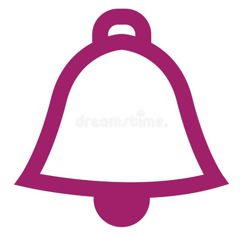 Pink Bell Frame Heart Love with Shadow Stock Vector - Illustration of ...