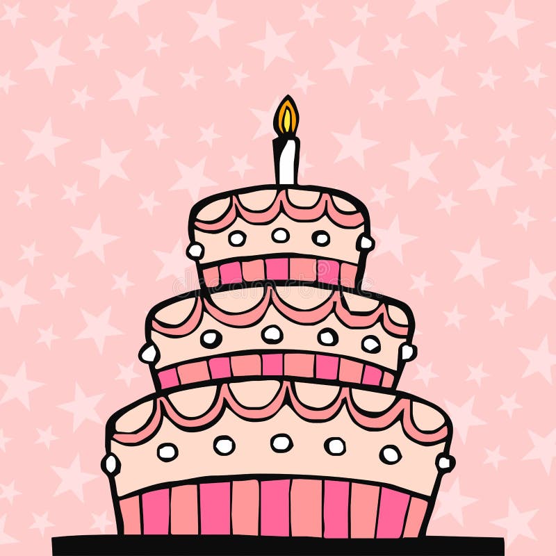 630+ Pink birthday cake Free Stock Photos - StockFreeImages