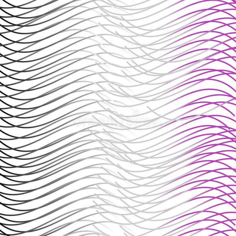 Pink and Black White Abstract Wave Shaped Lines Stock Photo - Image of ...