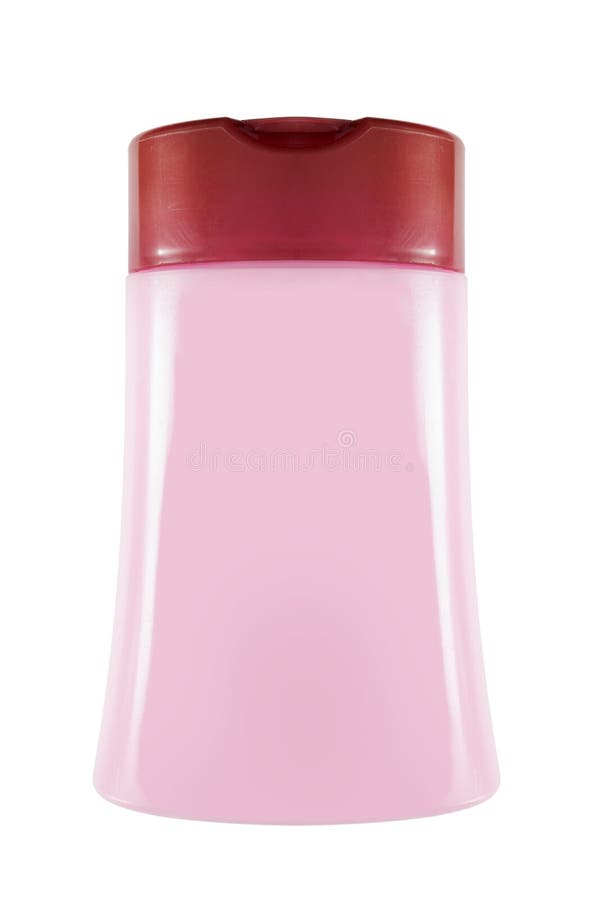 Pink bottle isolated stock photo. Image of shampoo, tube - 149357072